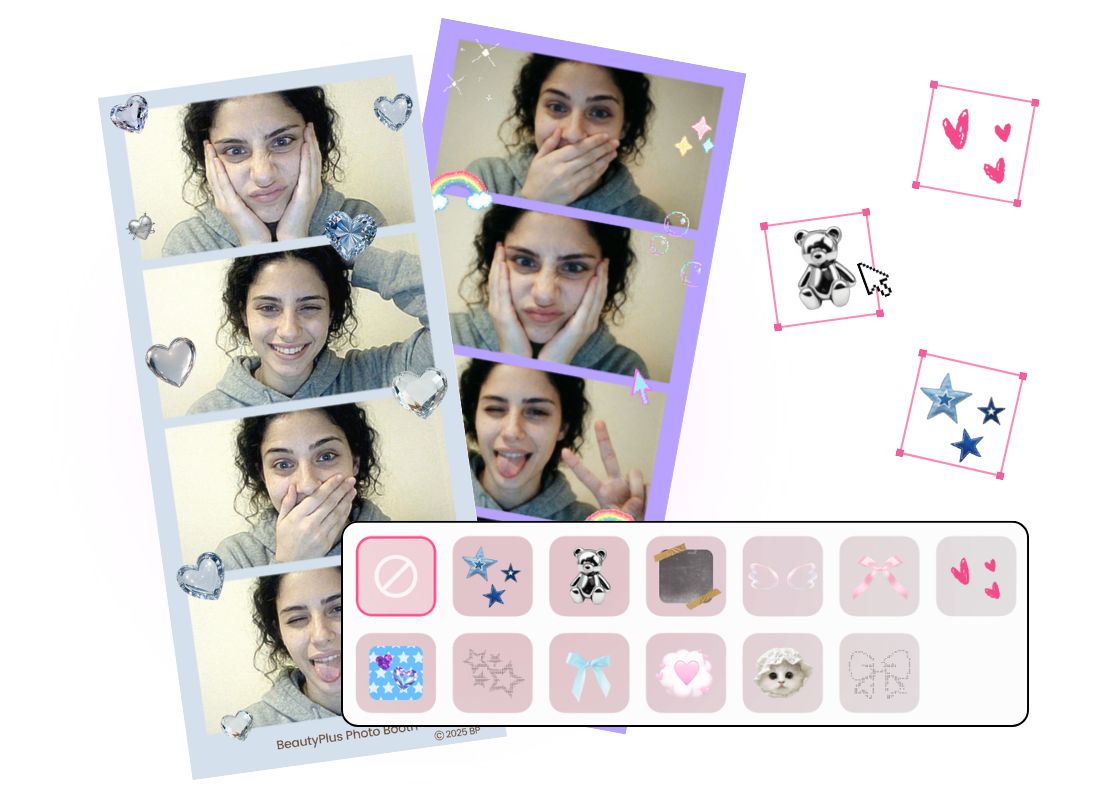 Vintage Photo Booth Online | Black and White Photo Booth